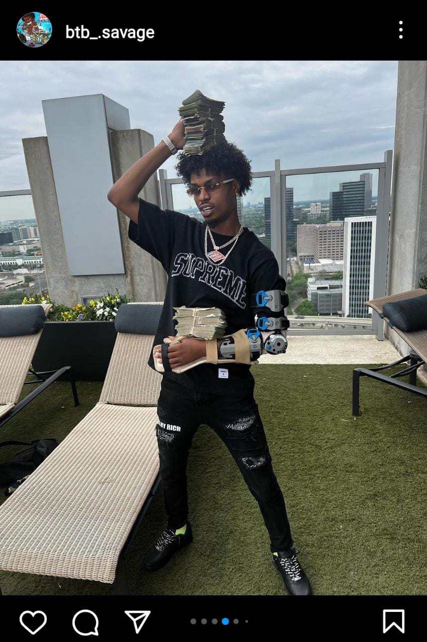 Rapper BTB Savage is murdered in Texas over an Instagram post