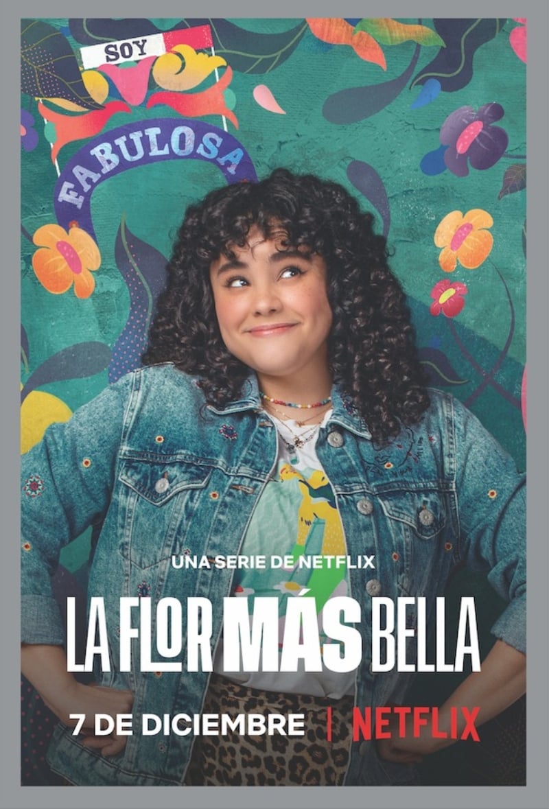 Esmeralda Soto stars in the new Netflix series "La Flora Más Bella"