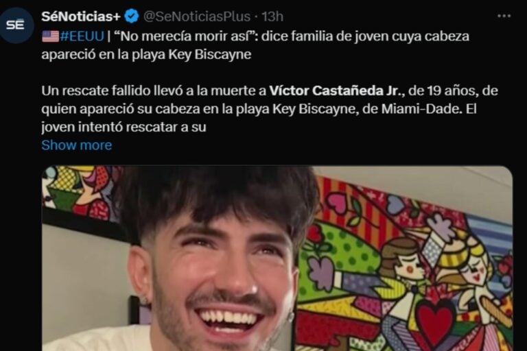 Hallan los restos de Víctor Enrique Castañeda Jr
