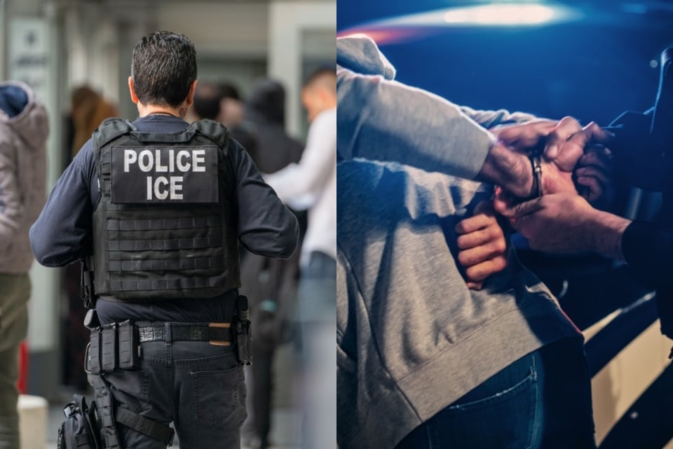 Hispano termina en manos del ICE tras ser detenido