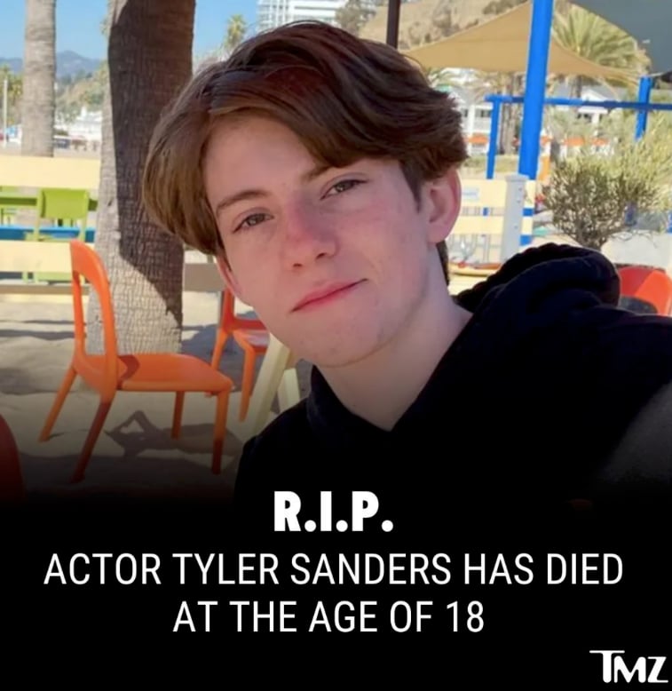 Tyler Sanders confirman inesperada muerte del actor a los 18 años